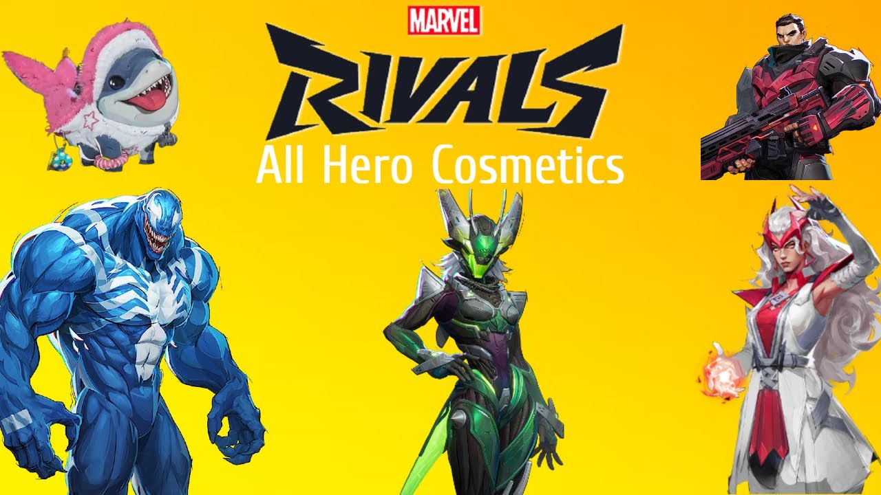 All SKINS & MVP Animations | Marvel Rivals - YouTube