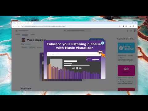 Music Visualizer app that can use YouTube videos