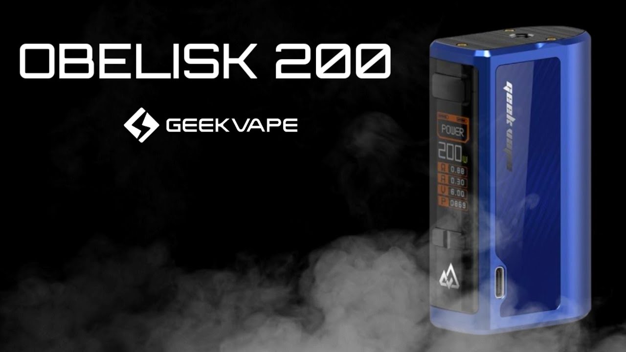Obelisk 200 Mod by GeekVape - YouTube