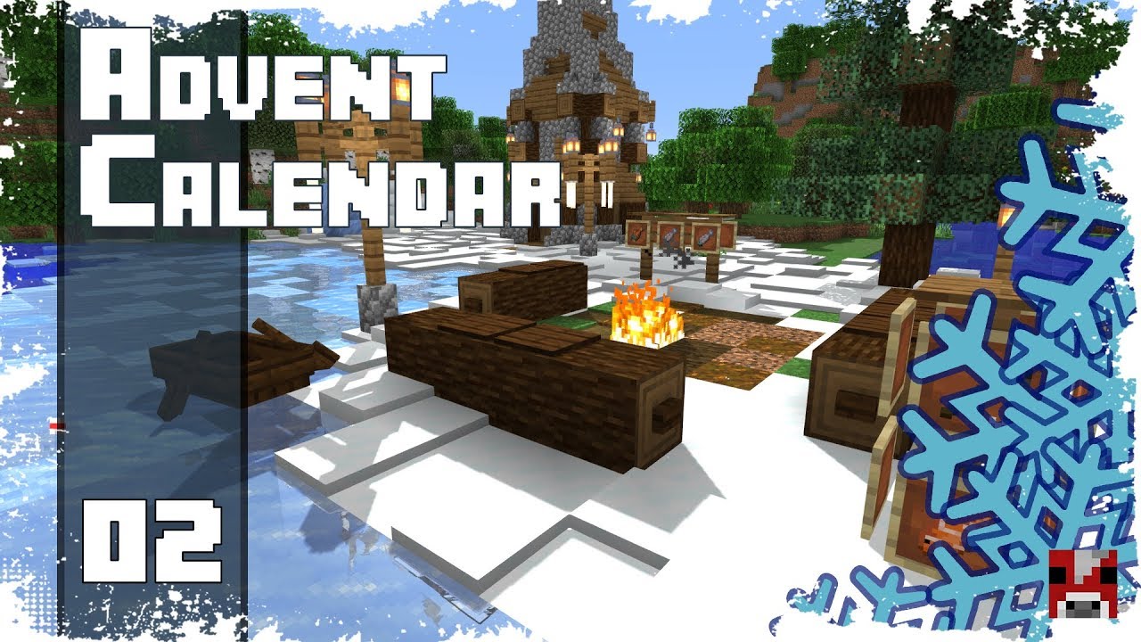 Minecraft Timelapse Advent Calendar - 02 - FISHING OUTPOST - YouTube