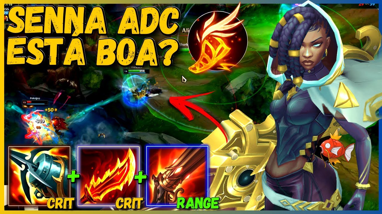 SENNA ADC ESTÁ FORTE COM ESSA BUILD E RUNAS? | PÉZINHO + MATA CRÁQUENS ...
