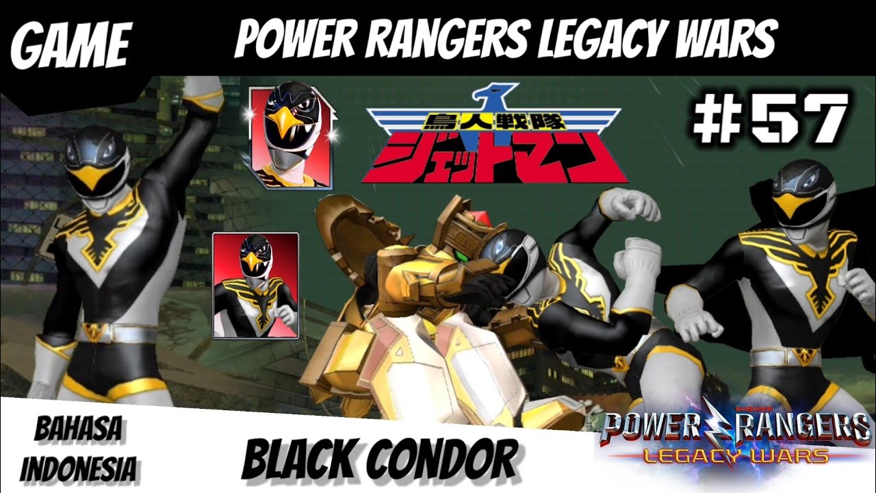 REVIEW SKIN BLACK CONDOR CHOUJIN SENTAI JETMAN POWER RANGERS LEGACY ...