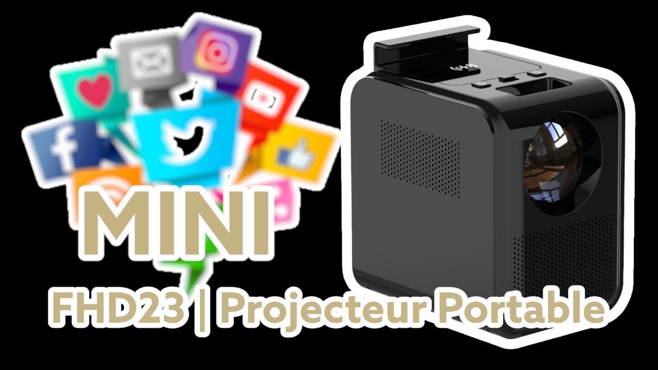 Applications Intégrées sur le Mini FHD23 | Vidéo Projecteur Portable ...