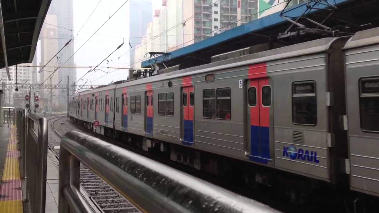 Korean train line 1 3vf/코레일 1호선 동인천급행 - YouTube