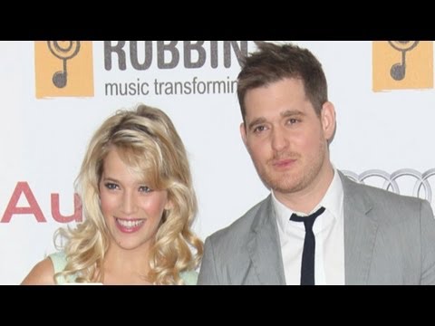 Jazz Crooner Michael Buble Learning To Love Newborn Son