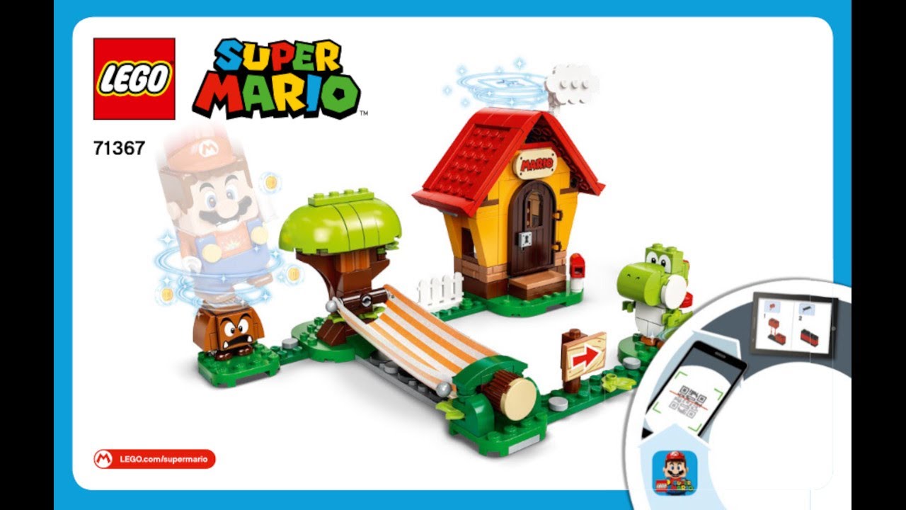 LEGO Instructions | Super Mario | 71367 | Mario's House & Yoshi ...