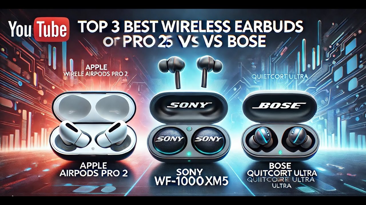 Review Of Top 3 Best Wireless Earbuds Of 2025 (Apple vs Sony vs Bose ) - YouTube