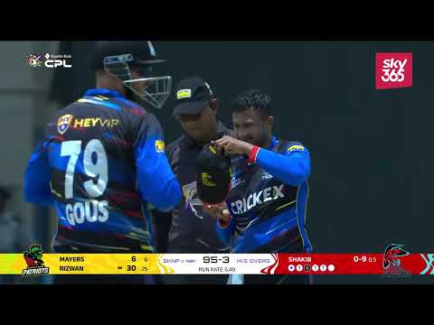 Shakib Al Hasan takes his 500th T20 wicket!