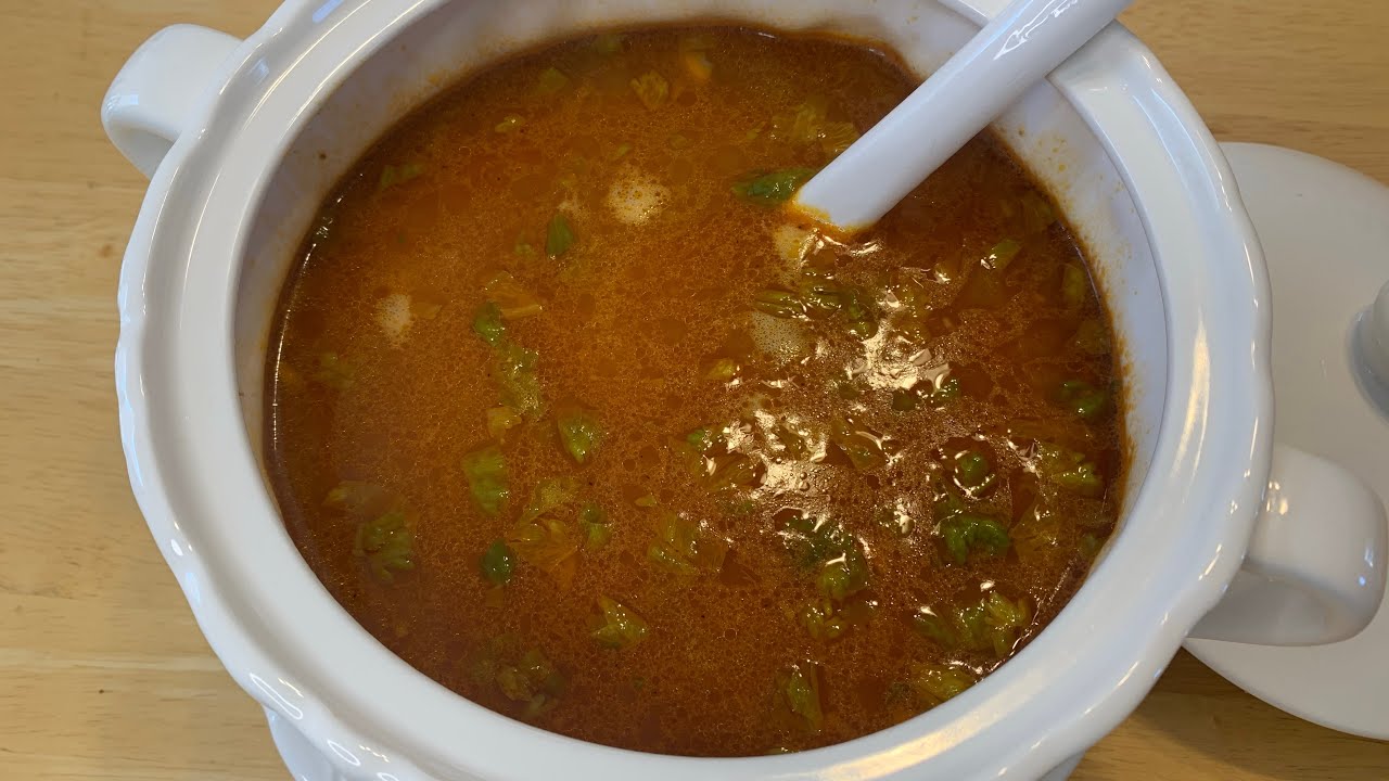 Soupe langue d’oiseau au poisson / chorba lsen 3asfour bel 7out/ شربة ...