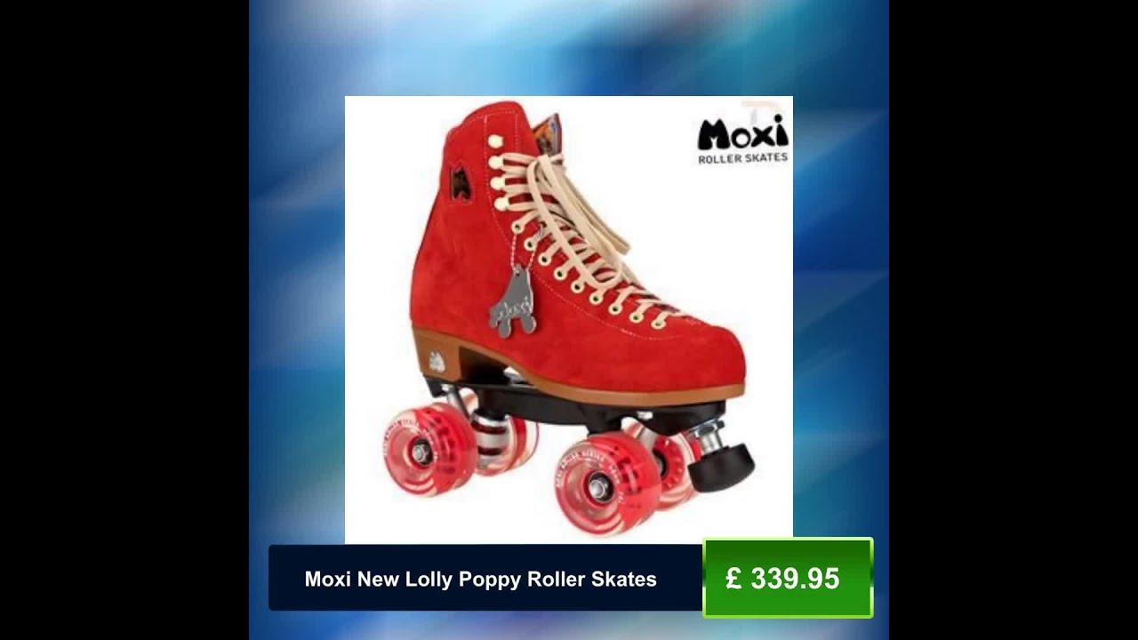Moxi New Lolly Poppy Roller Skates - YouTube