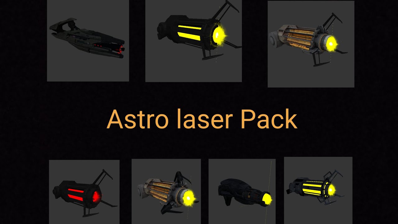 Astro Laser pack For Prisma3d download - YouTube