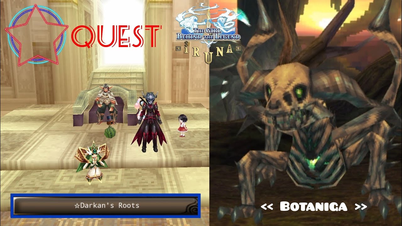 Iruna Online : Star Quest - Darkan's Roots (Botaniga) - YouTube