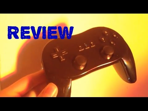 Wii classic controller pro review! - YouTube