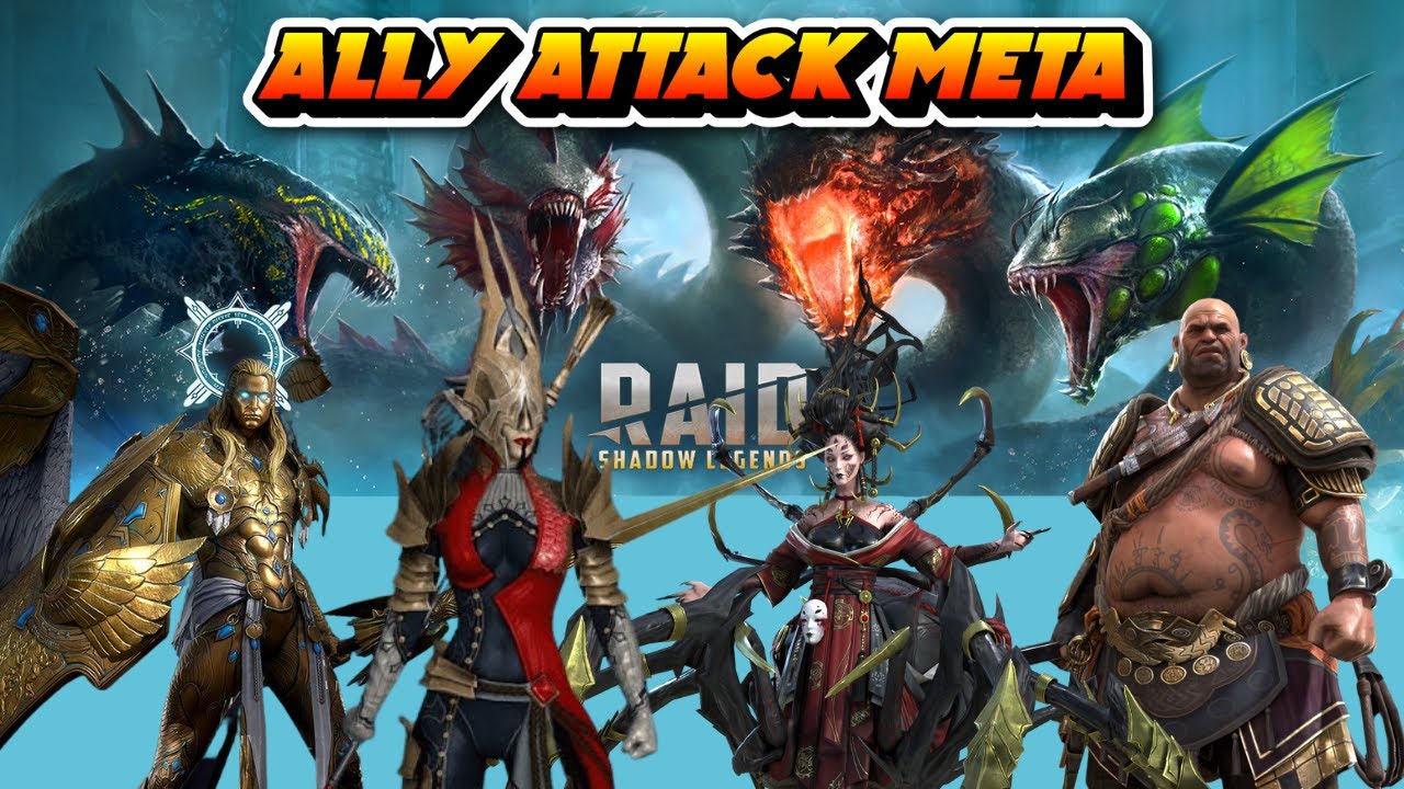 NEW Ally Attack Meta Arises in Hydra!!!!!! Raid: Shadow Legends - YouTube