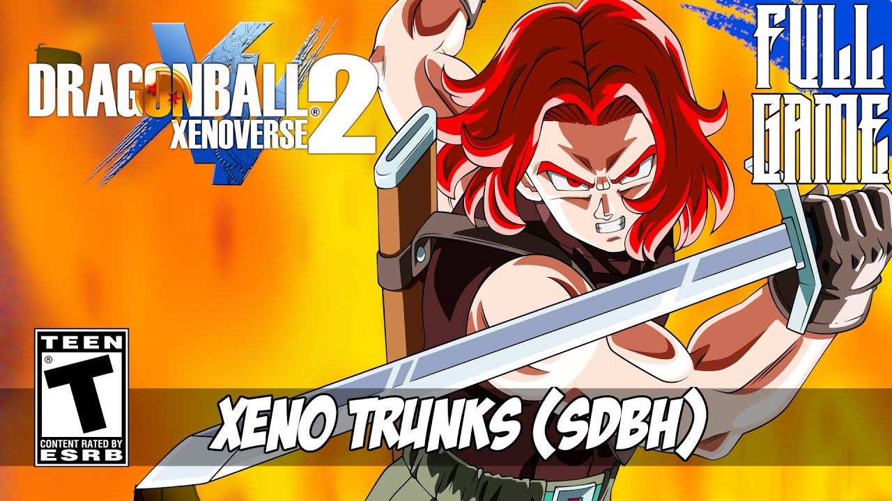 【DBXV2 MOD】 XENO TRUNKS (SDBH) STORY MODE [PC - HD] - YouTube