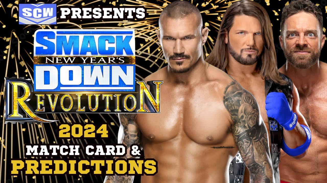 WWE SmackDown New Year's Revolution 2024 Predictions! Randy Orton vs AJ ...