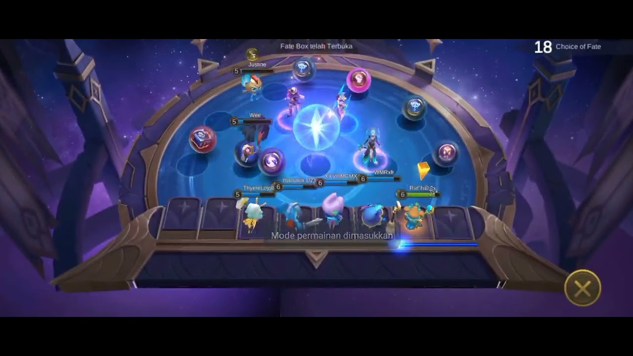 Combo magic ches 6 nature sprit dan 6 ganner Auto win streak sampai ...
