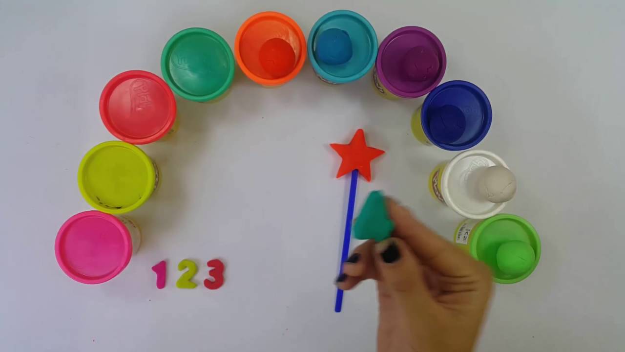 Learn to count numbers with magic stick/ magic star - YouTube