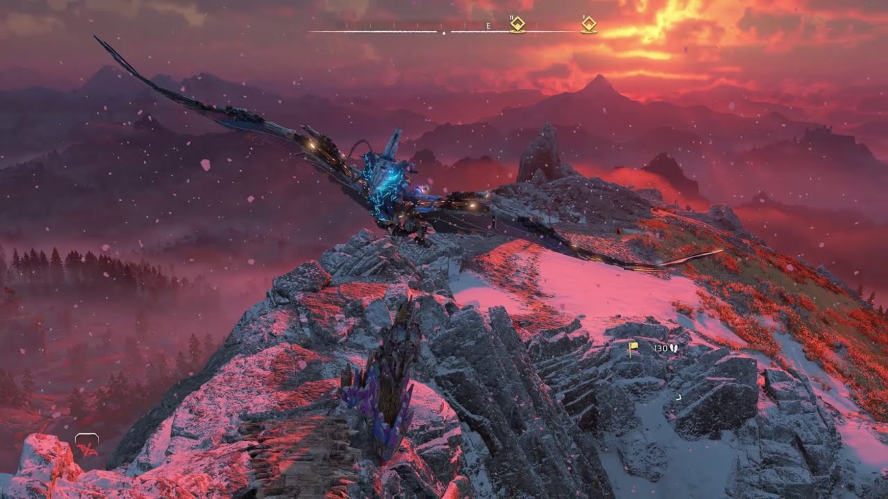 Apex Slaughterspine in the Snow - Horizon Forbidden West - YouTube