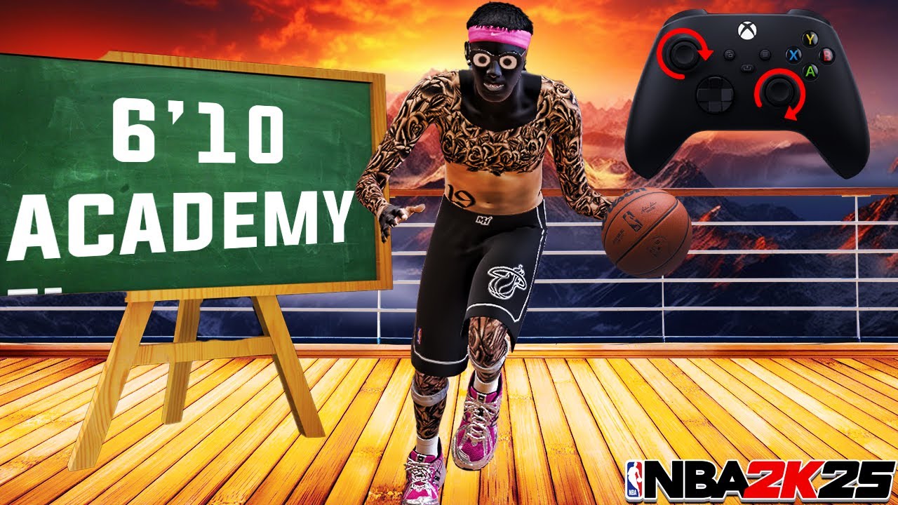 6'10 ISO ACADEMY 2K25! BEST DRIBBLE TUTORIAL AND ISO TIPS FOR BIG ...
