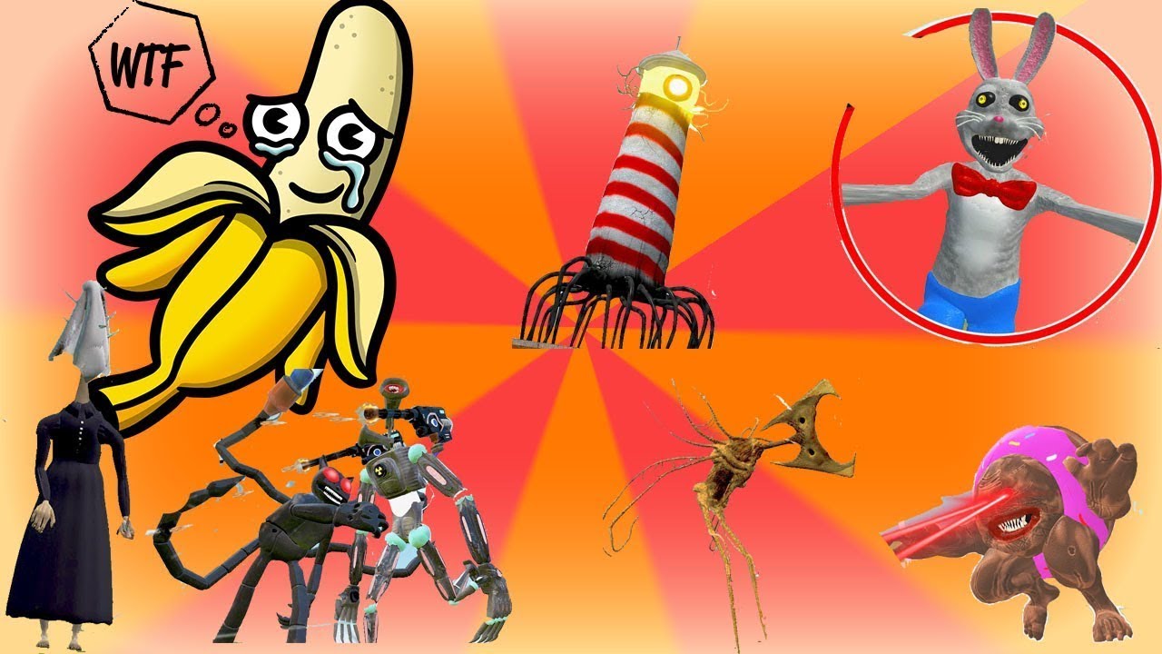 O Que São Estas Novas Criaturas do JustJoeKing - Garry's Mod Sandbox ...