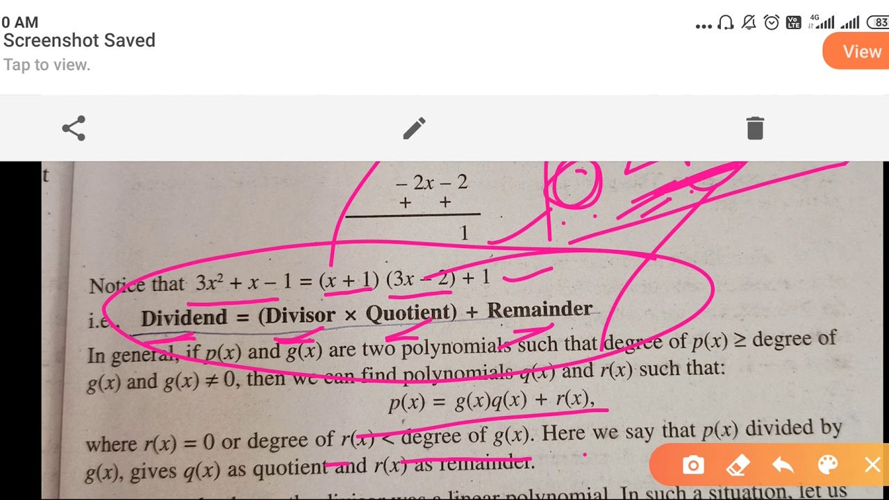 Polynomial (Remainder Theorem) Step by Step - YouTube