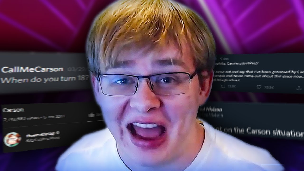 How the internet handled the CallMeCarson allegations... - YouTube