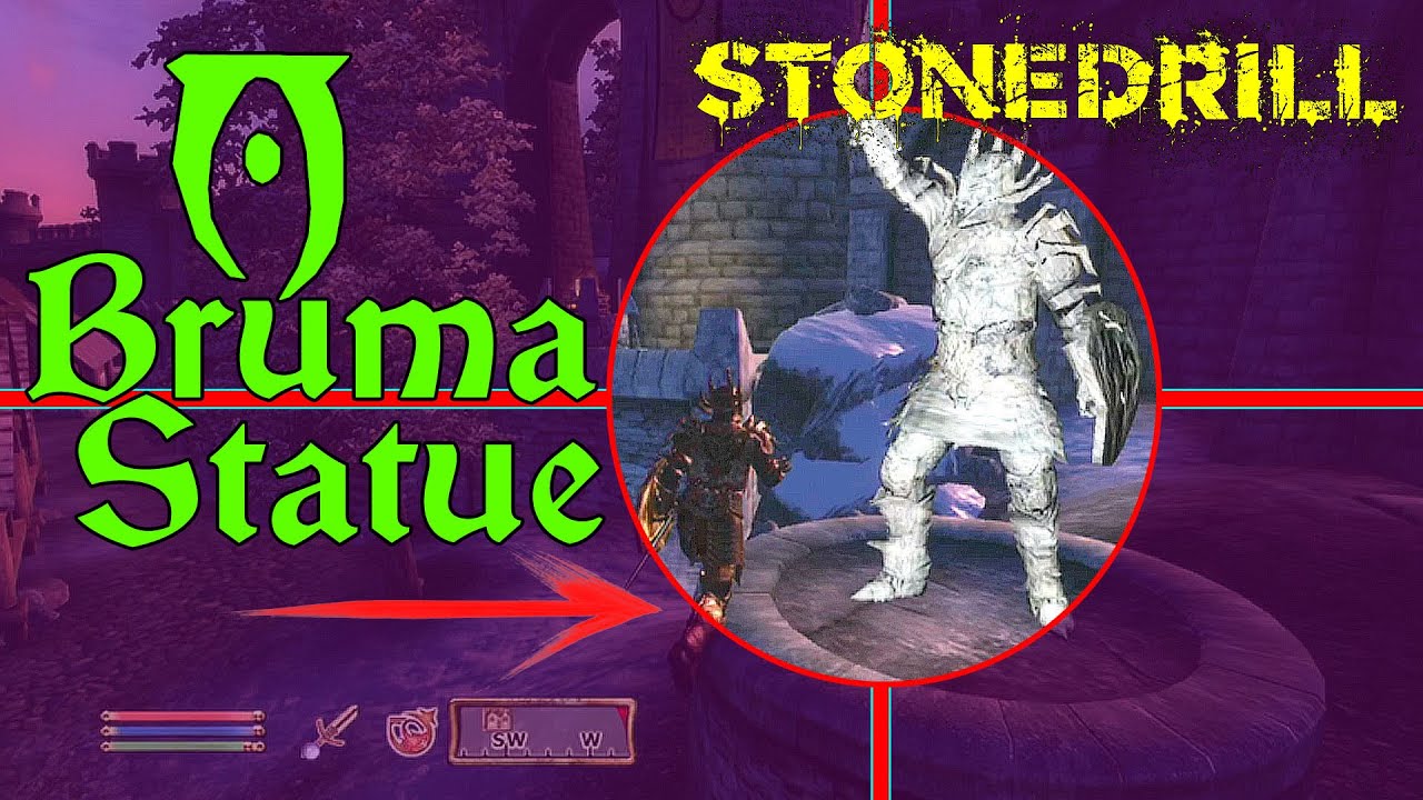 My Savior of Bruma Statue - Elder Scrolls IV Oblivion - YouTube