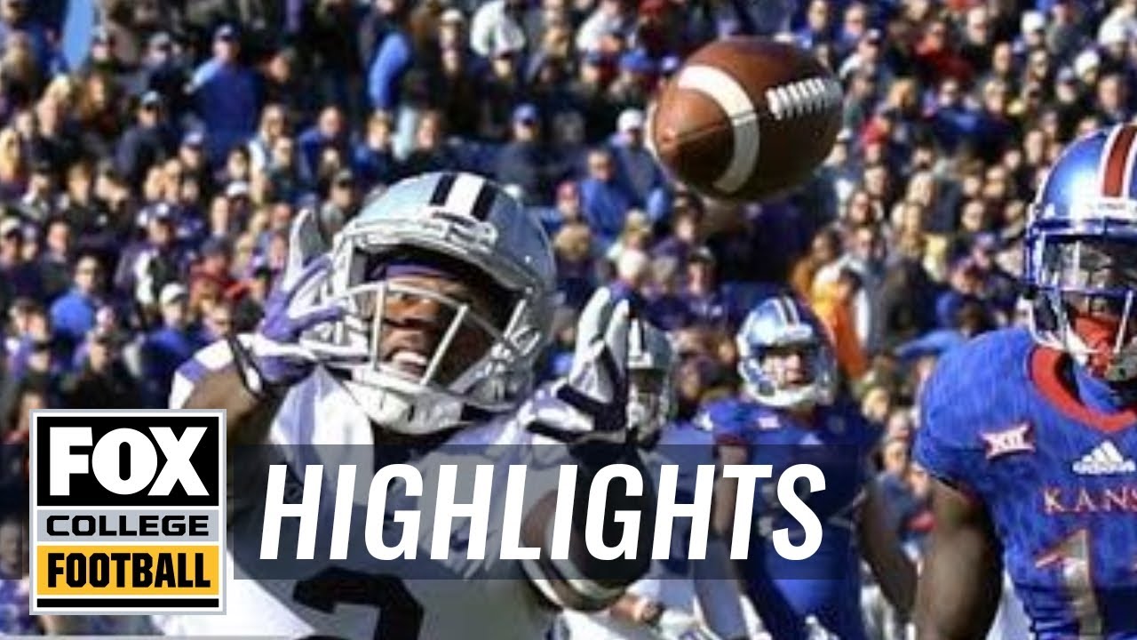 Kansas State vs Kansas | Highlights | FOX COLLEGE FOOTBALL - YouTube