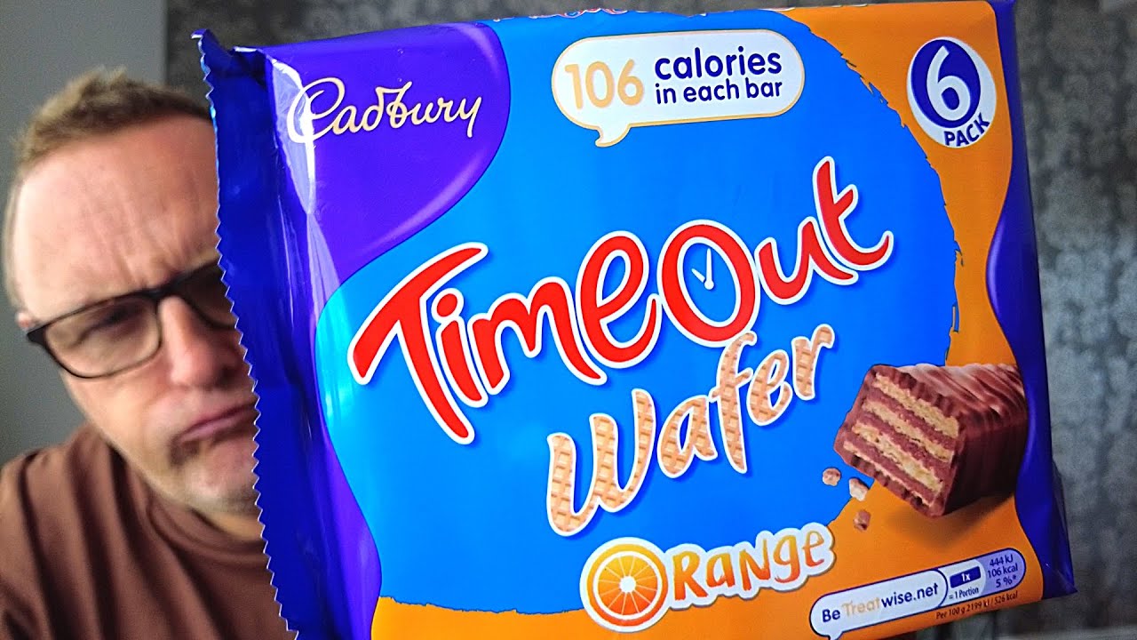 Cadbury TimeOut Wafer Orange | This Is NOT a TimeOut! - YouTube