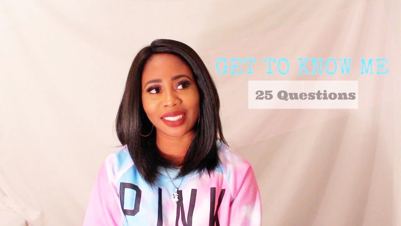 Get To Know Me 25 Questions | Adeola Crown - YouTube