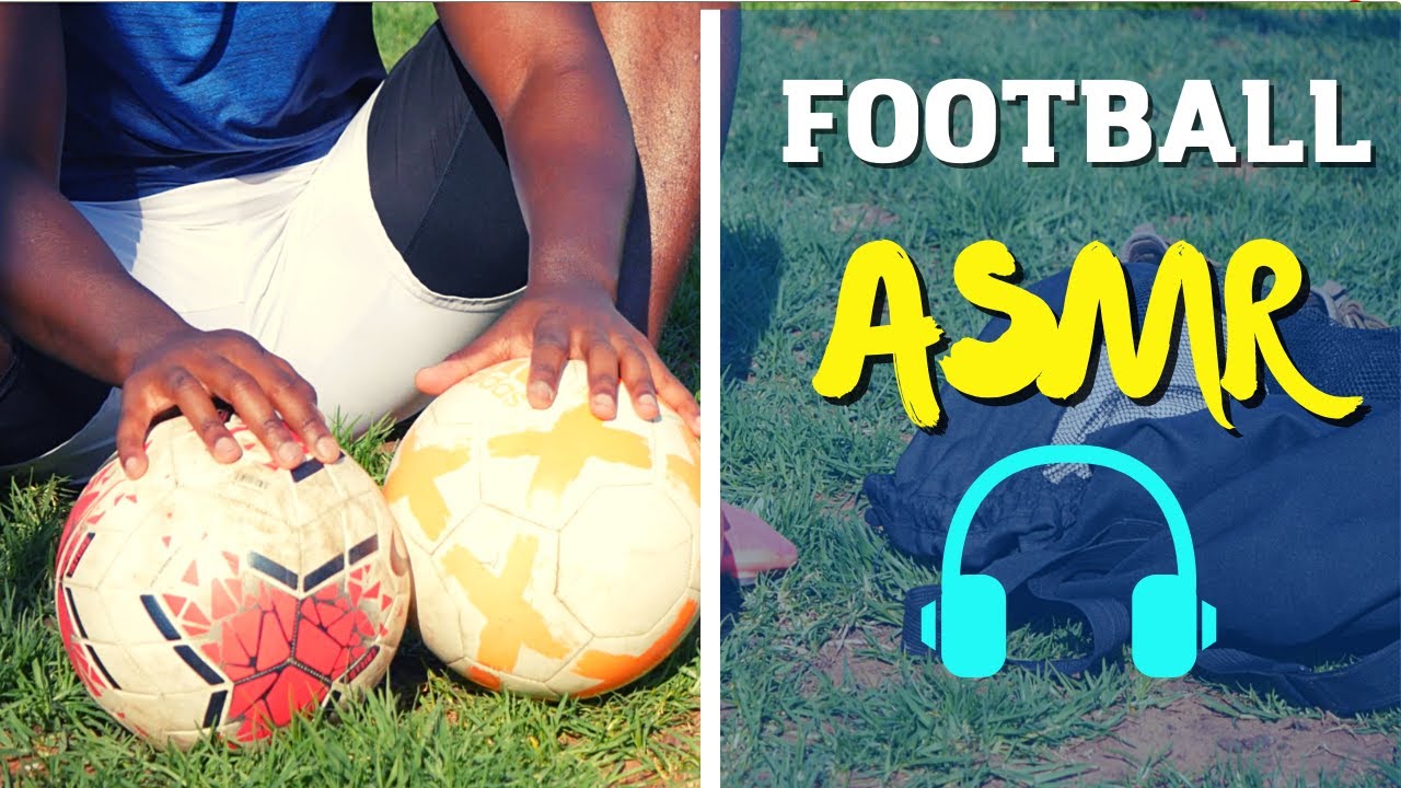 FOOTBALL TRAINING ASMR - RELAXING AND CALMING SOUNDS - YouTube