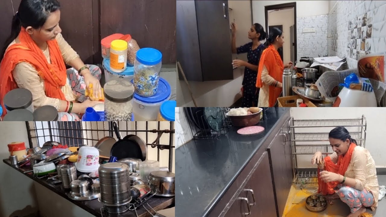 New Ghar Ki Kitchen Set Karne Me Karni Pad Rahi Bhari Masskat😒Samjh ...