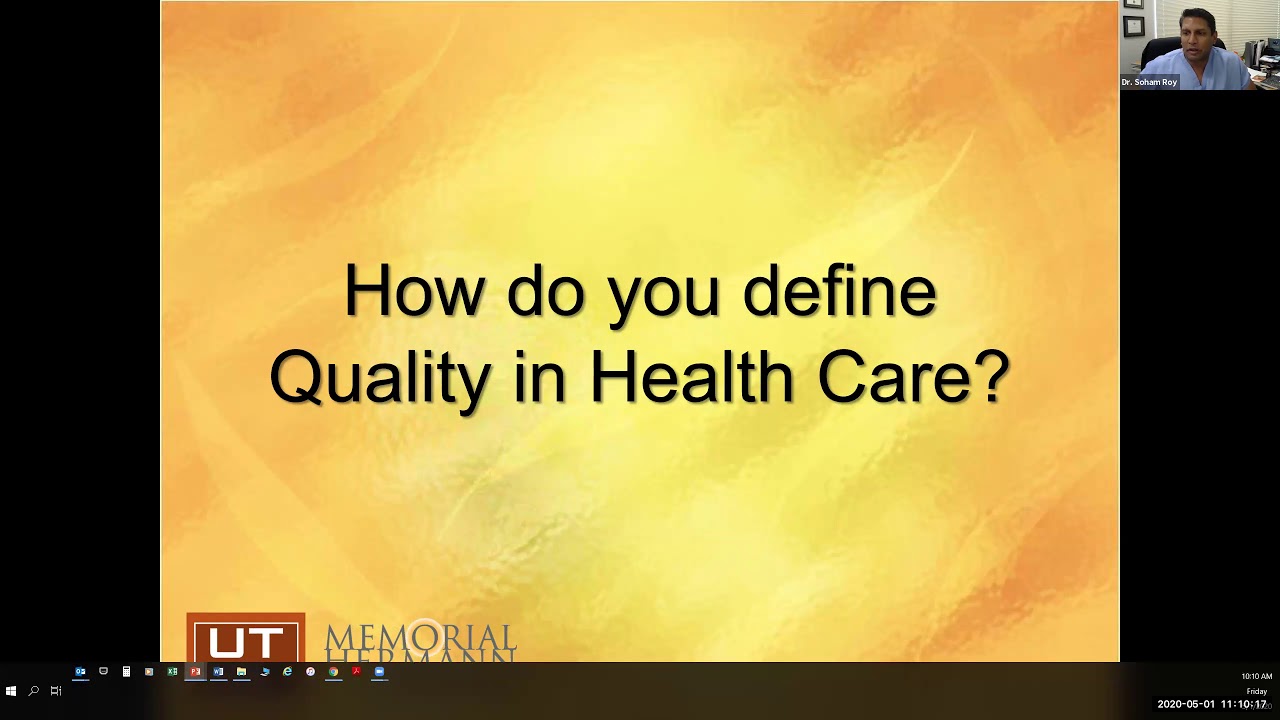 Quality and Safety in Otolaryngology - Dr. Soham Roy - YouTube