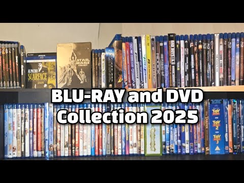 BLU-RAY and DVD Collection 2025