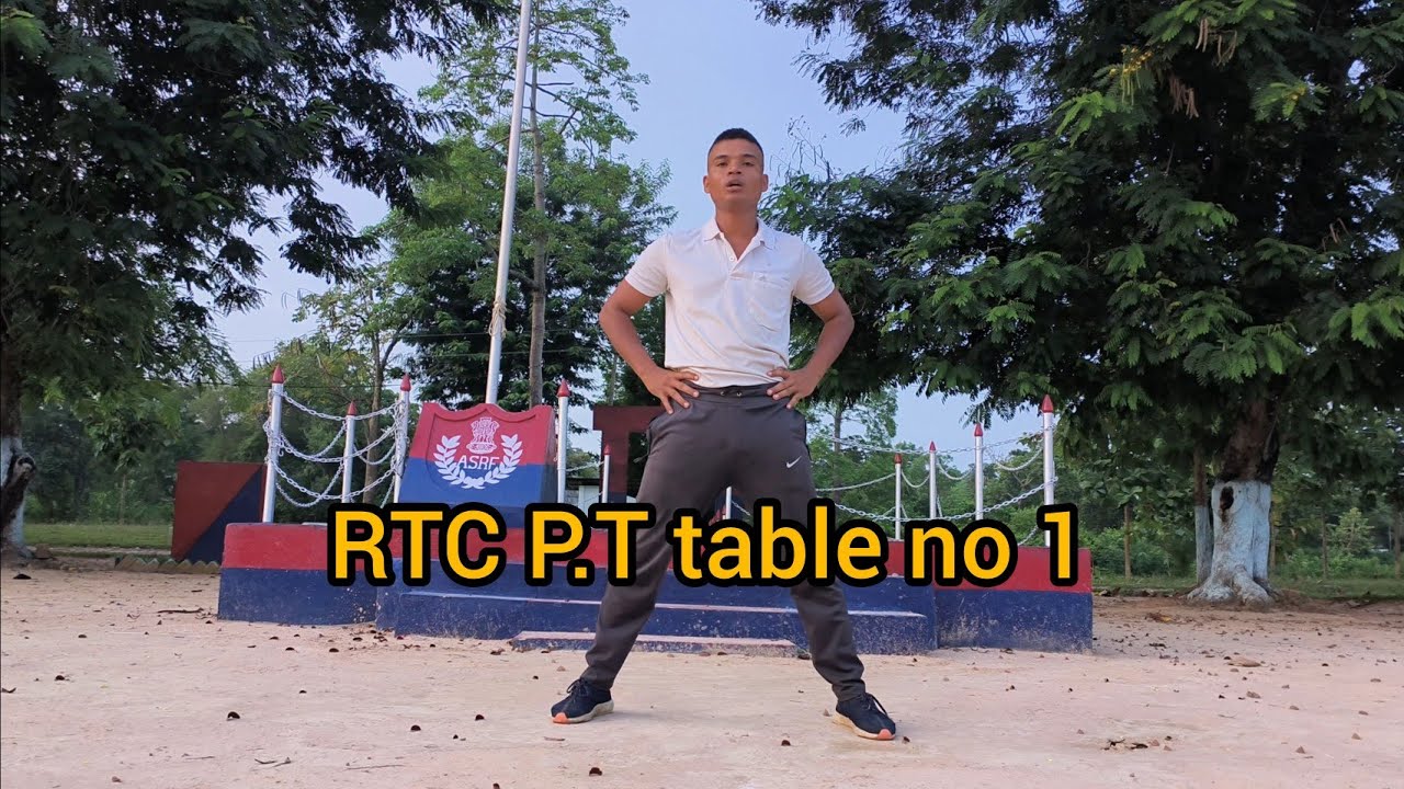 RTC P.T table no 1 - YouTube