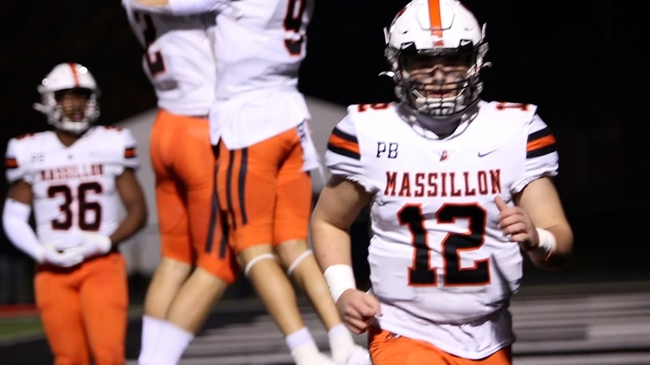 Massillon Runs Away From Perry For Regional Title - YouTube