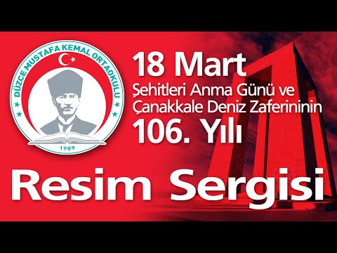 18 MART RESİM SERGİSİ