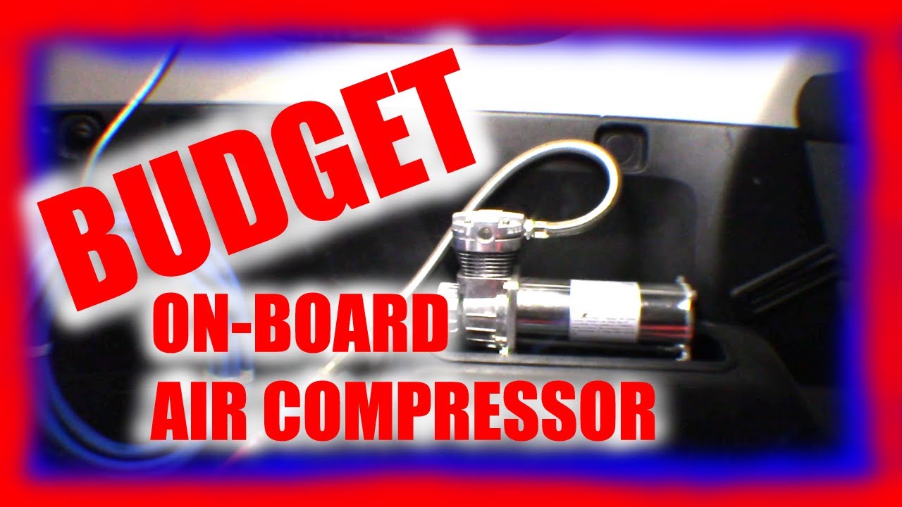 Budget Onboard Air Compressor for our Gen 5 4Runner TRD Offroad - YouTube