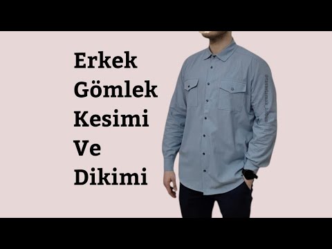 Erkek Gömlek Kesimi ve Dikimi