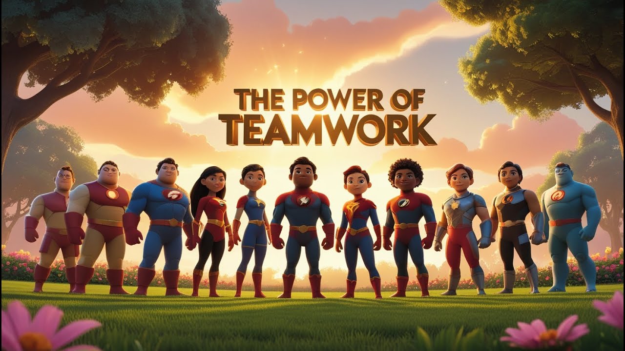 Marvel Heroes Cartoon | Teamwork Saves the Day! | Superhero Story for ...