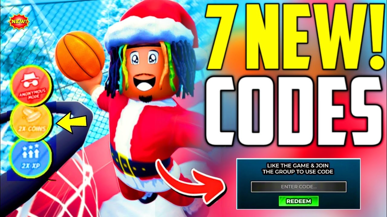 ️WINTER[🔥DUNKS]🎄UPDATE🎄 CODES ARCADE BASKETBALL ROBLOX CODES - CODES ...