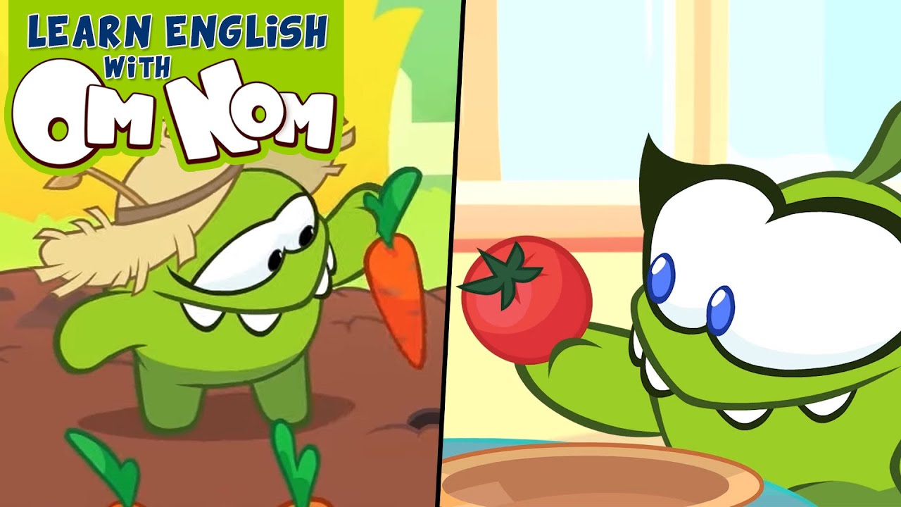 Guess Om Nom’s Favourite | Om Nom Cartoon | Learn English With Om Nom ...