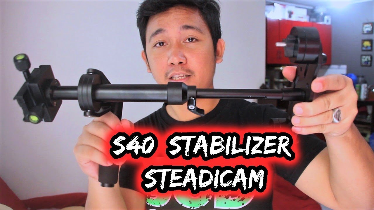 S40 Handheld Stabilizer Steadicam Unboxing and Review (Tagalog) - YouTube