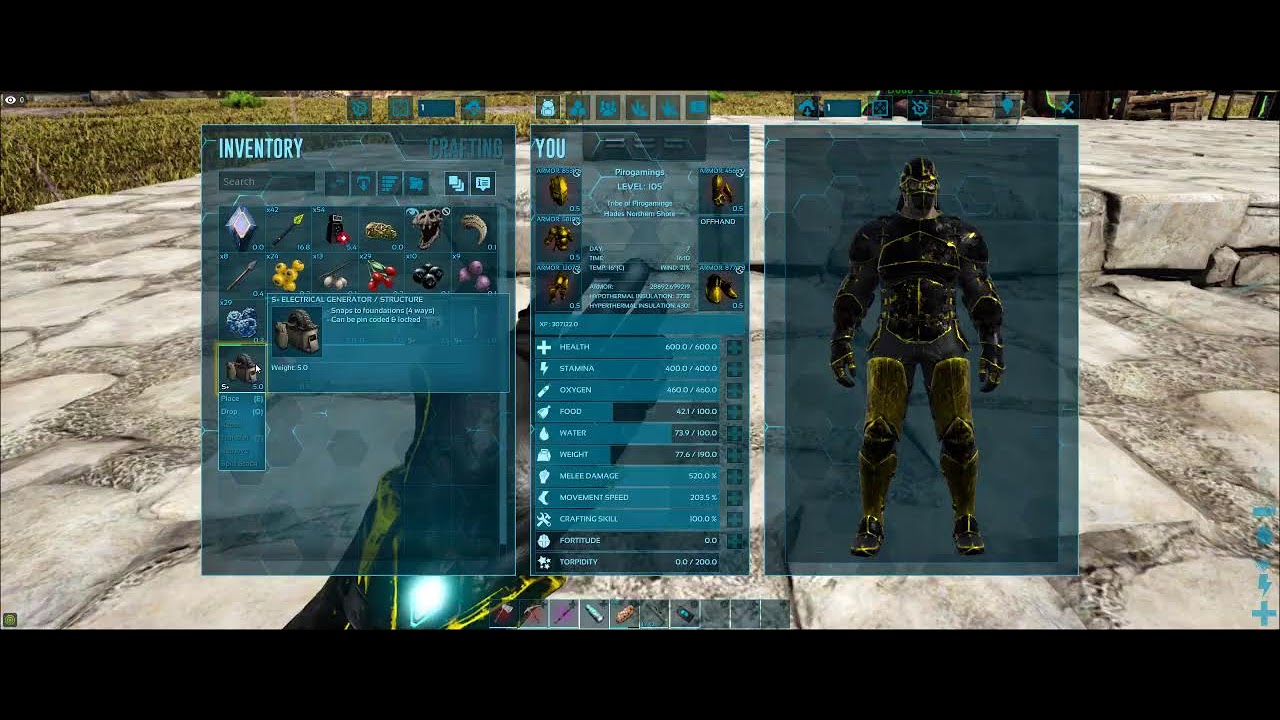 ARK primal fear mod - YouTube