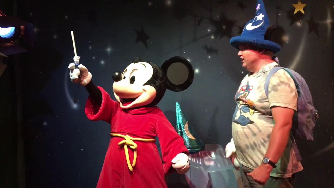 Finding Sorcerer Mickey's Magic Wand - YouTube