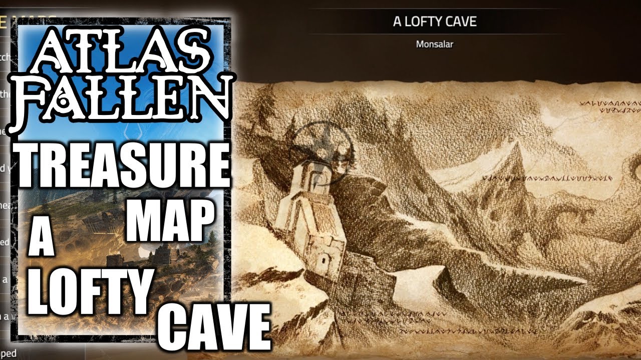 Atlas Fallen - Treasure Map Location - A Lofty Cave - Monsalar ...
