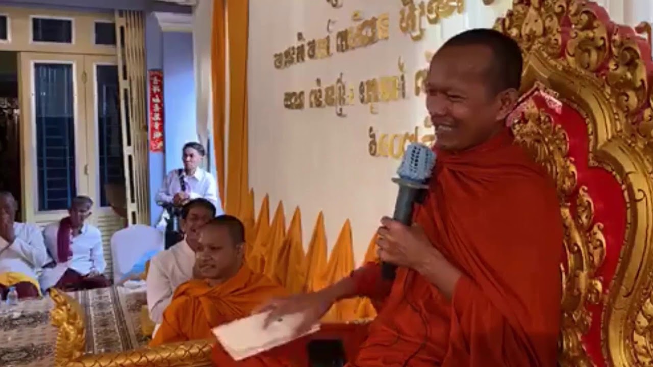 19/10/2019 - រីករាយស្តាប់ធម៌តាមពេញចិត្ត , លោកម្ចាស់ឡុង ចន្ថា - Long ...