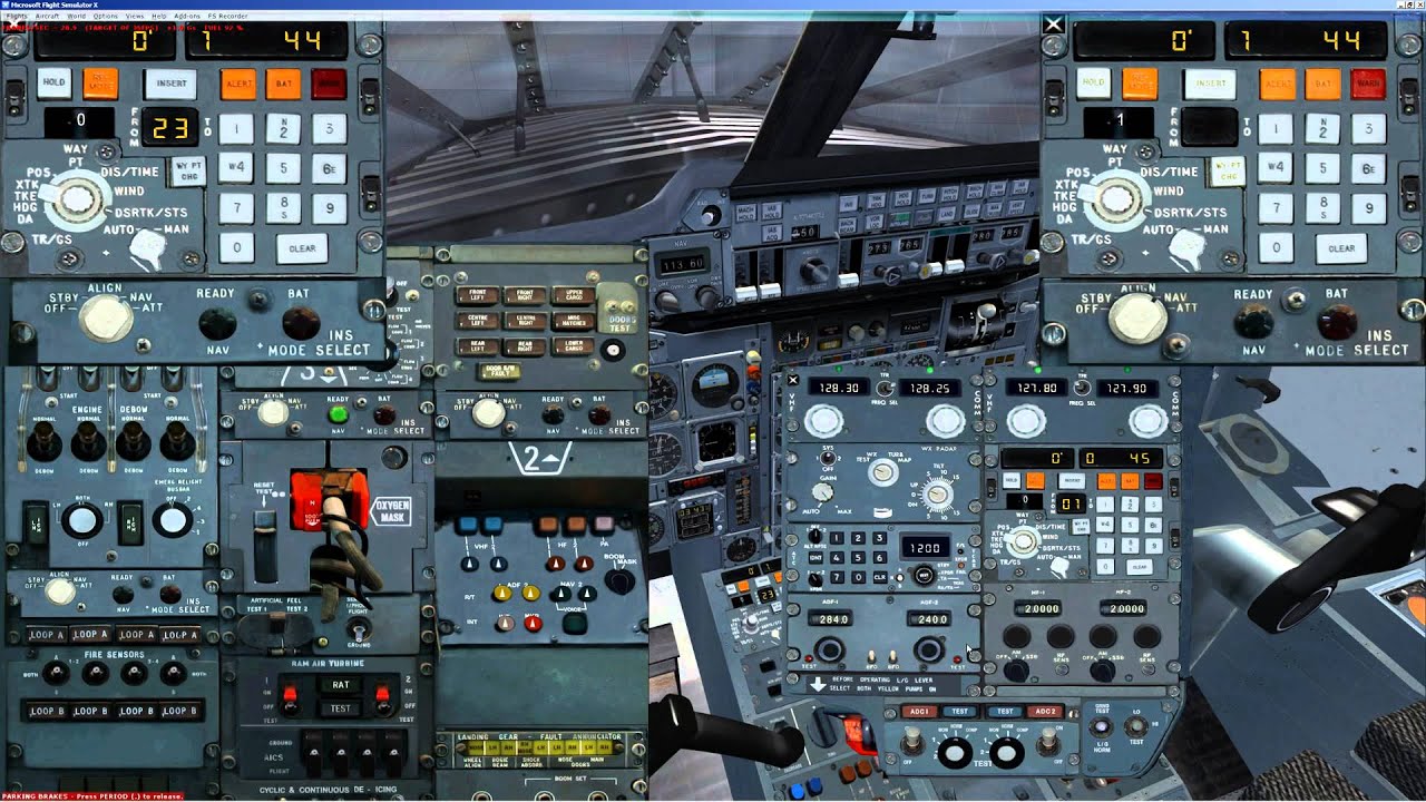 FSX | Flight Sim Labs | Concorde X | YSSY - WSSS | part 1 | manual ...