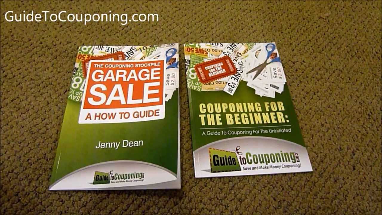 The Couponing Stockpile Garage Sale How To Guide Release Video ...